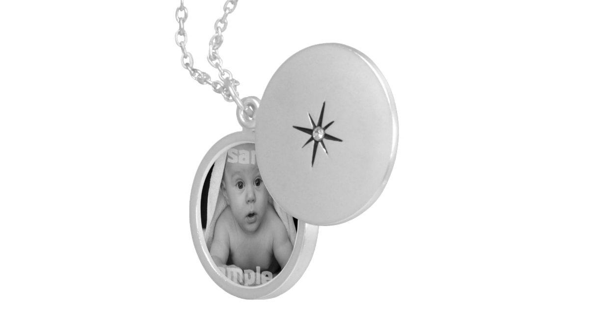 Personalized DIY Locket Necklace | Zazzle