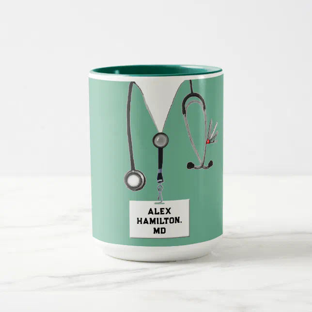 Personalized Doctor Collectible Mug | Zazzle