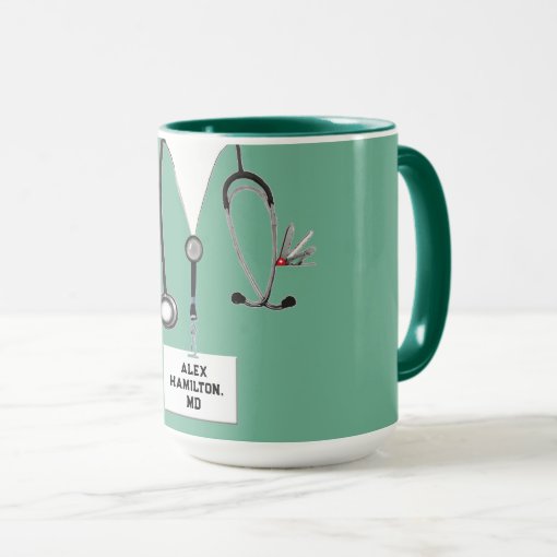 Personalized Doctor Collectible Mug | Zazzle