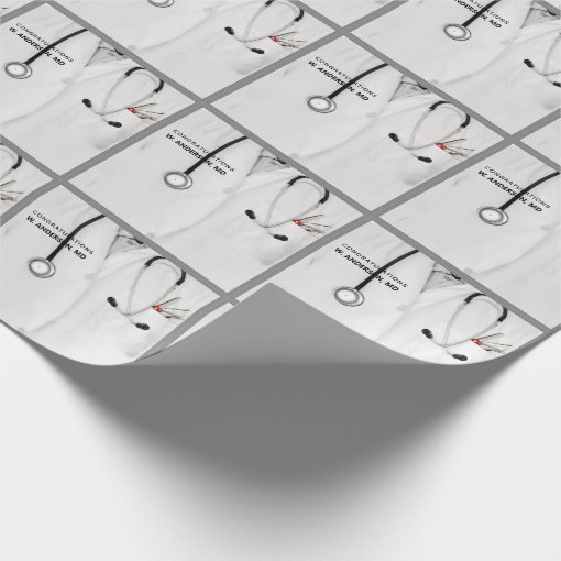 Personalized Doctor Gift Wrapping Paper | Zazzle