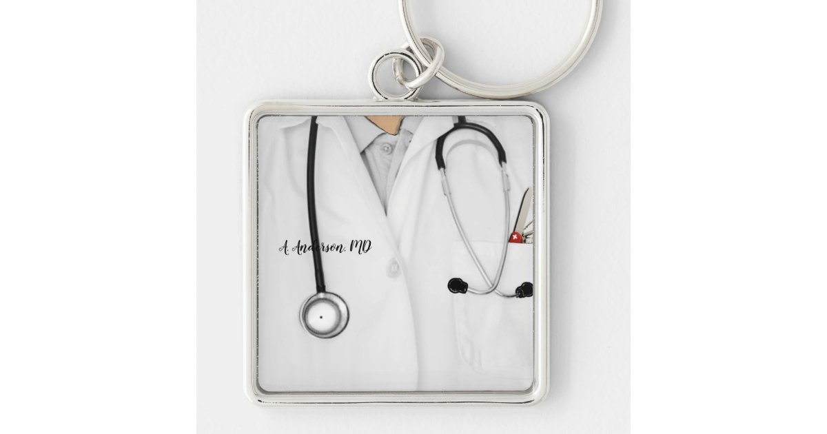Personalized Doctor Keychain | Zazzle