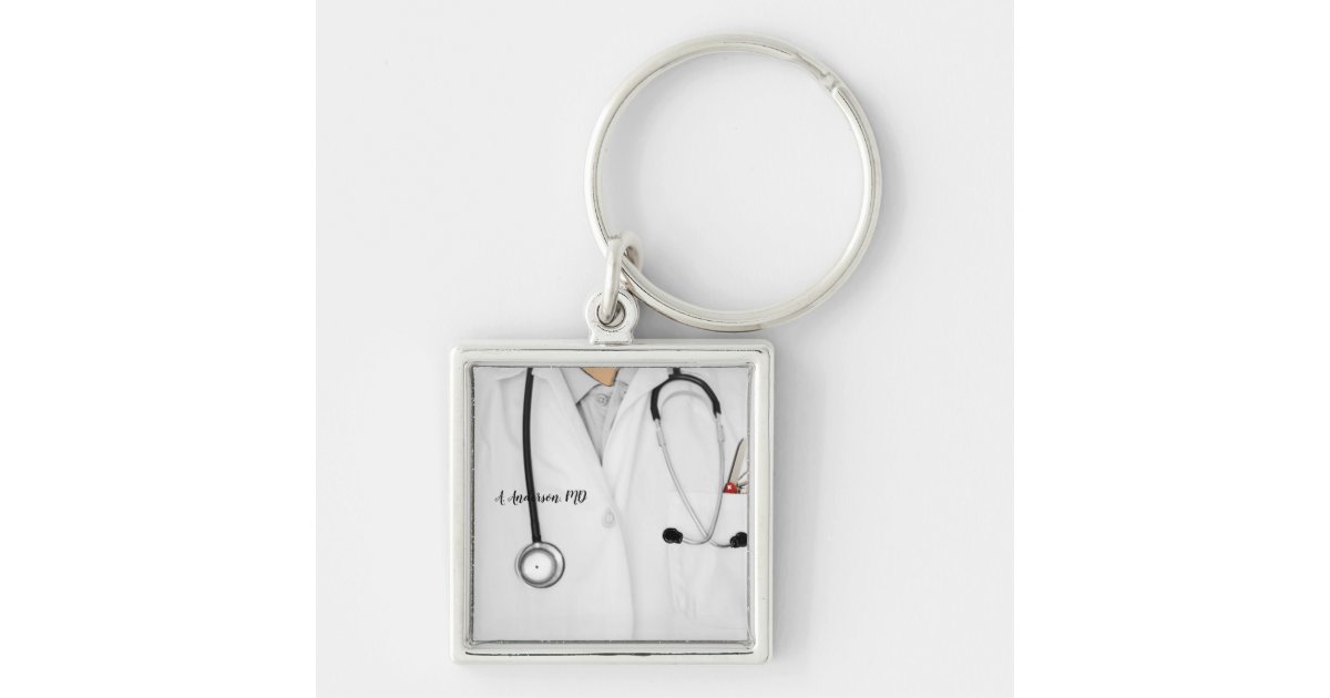 personalized doctor keychain | Zazzle