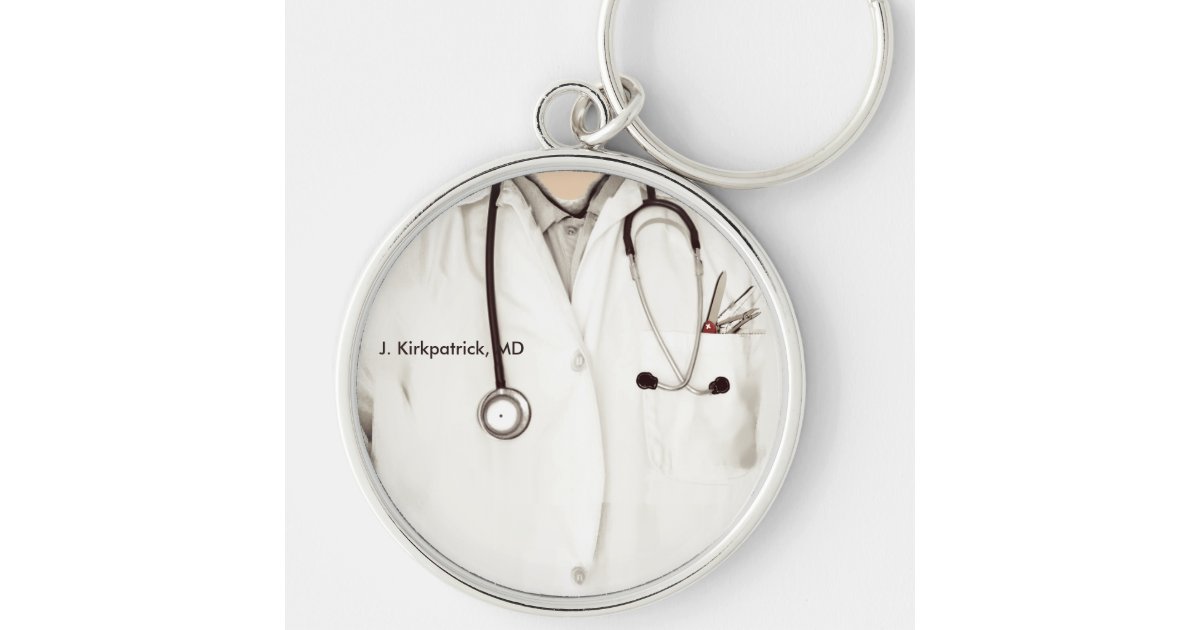 Personalized Doctor Keychain | Zazzle