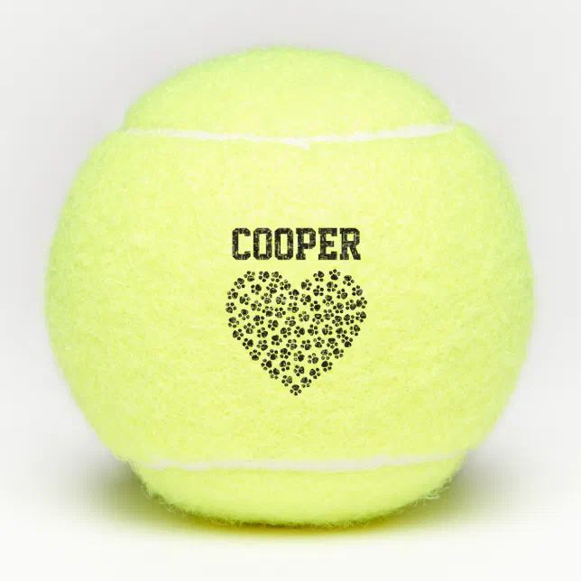 Personalized Dog Tennis Balls | Zazzle