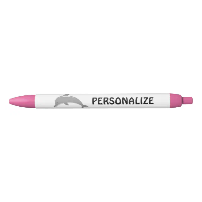 Personalized dolphin logo writing pens | Zazzle