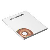 Personalized Donut Notepad | Zazzle