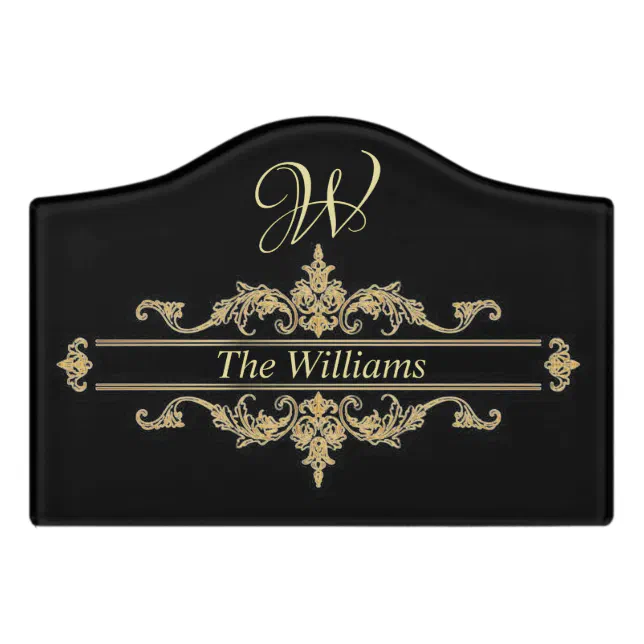 Personalized Door Sign | Zazzle
