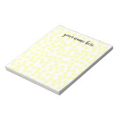 Personalized Dotted Notepad | Zazzle