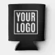 Personalized Double Sided Logo Template Can Cooler | Zazzle