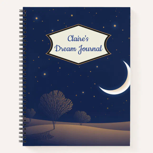 Personalized Dream Journal | Zazzle