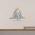 Personalized Dumbo Watercolor Wall Decal | Zazzle