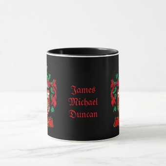Personalized Duncan Family Coat of Arms Mug | Zazzle