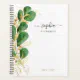 Personalized Elegant Emerald Green Gold Eucalyptus Planner | Zazzle