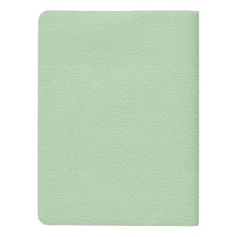 Personalized Elegant Mint Green Leather Feminine Extra Large Moleskine ...