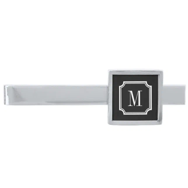 Personalized elegant name monogram tie bar | Zazzle Personalized elegant name monogram tie bar | Zazzle