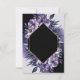 [Personalized] Elegant Purple Wedding Invitation | Zazzle
