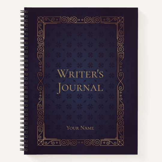 Personalized Elegant Writer’s Journal | Zazzle.com