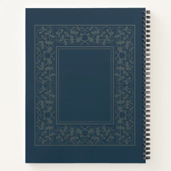 Personalized Elegant Writing Notebook for Authors | Zazzle