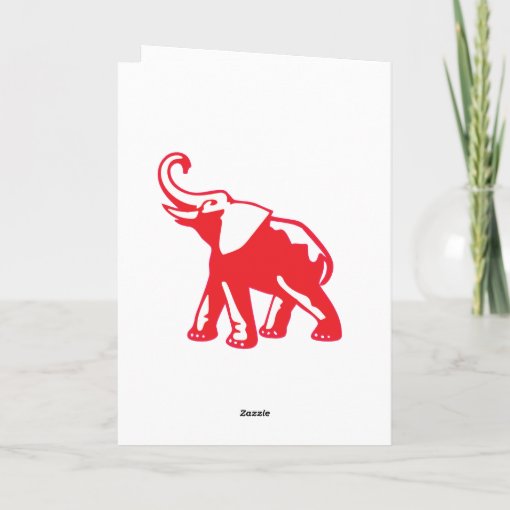 Personalized Elephant note cards | Zazzle