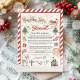 Personalized Elf Retirement Letter Goodbye Elf Invitation | Zazzle
