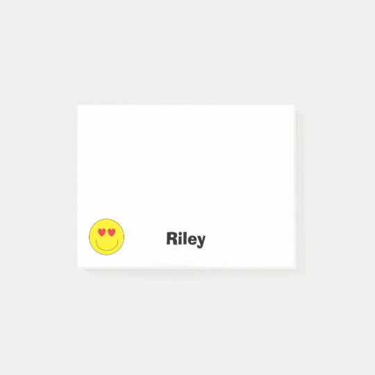 Personalized Emoji Post-it Notes | Zazzle.com