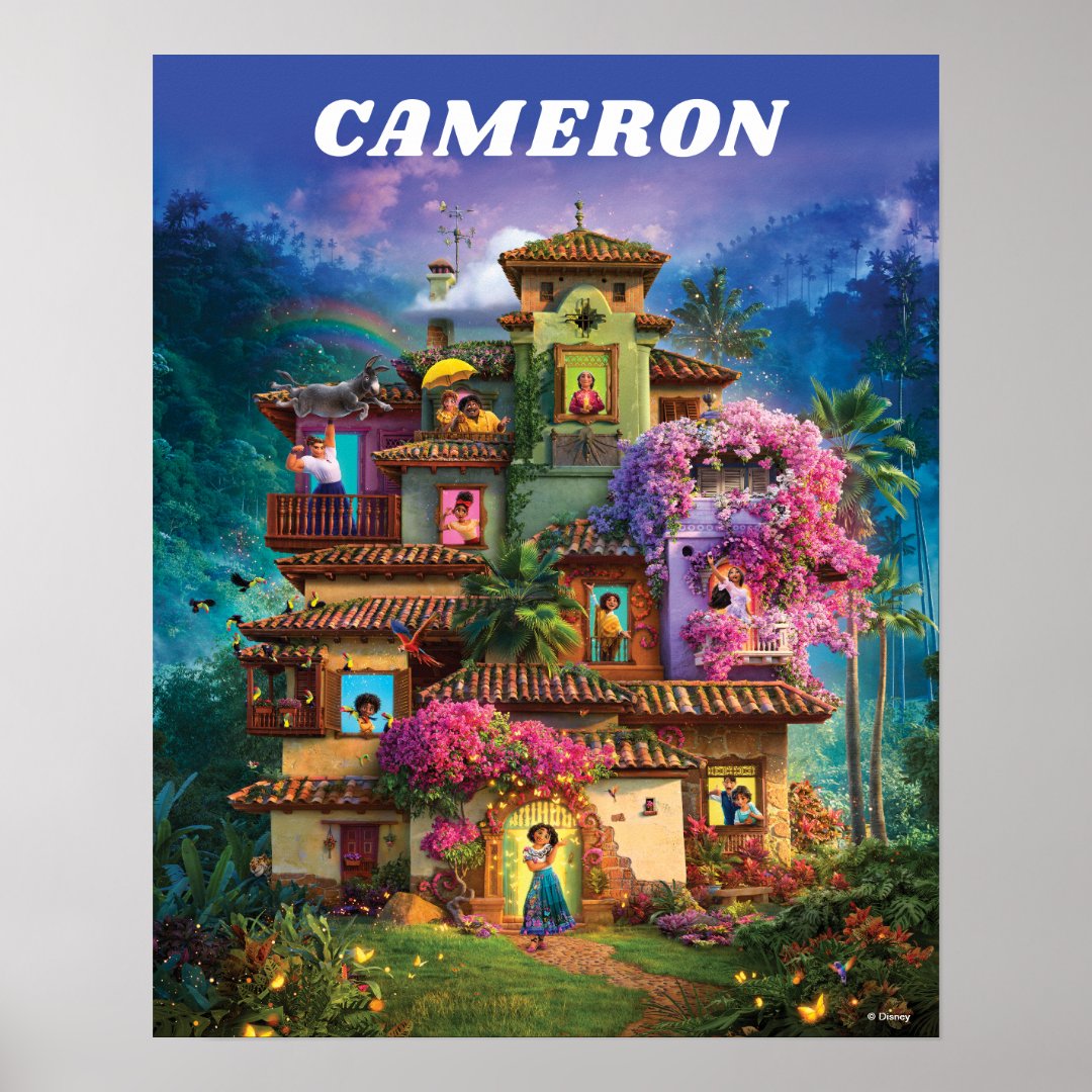 Personalized Encanto | Casa de Los Madrigal Poster | Zazzle