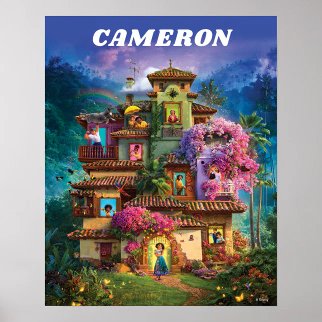 Personalized Encanto | Casa de Los Madrigal Poster | Zazzle