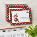 Personalized envelope from Elf Christmas | Zazzle