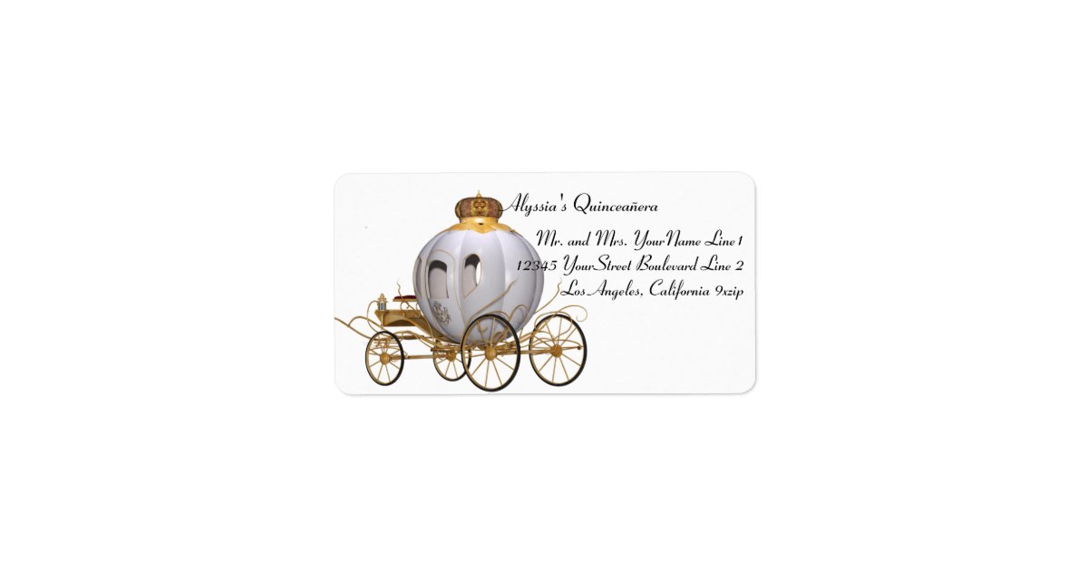 Personalized Fairy Tale Princess Label | Zazzle