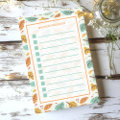 Personalized Fall Leaves To-Do List Post-it Notes | Zazzle