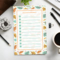 Personalized Fall Leaves To-Do List Post-it Notes | Zazzle