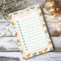 Personalized Fall Leaves To-Do List Post-it Notes | Zazzle