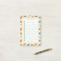 Personalized Fall Leaves To-Do List Post-it Notes | Zazzle
