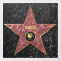 Personalized Fame Star Floor Decal | Zazzle