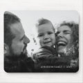 Personalized Family Abstract Overlay Mouse Pad | Zazzle