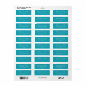 personalized family address label | Zazzle