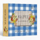 Personalized family monogram name cookbook recipe 3 ring binder | Zazzle