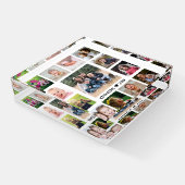 Personalized Family Name 13 Photo Collage Paperweight | Zazzle