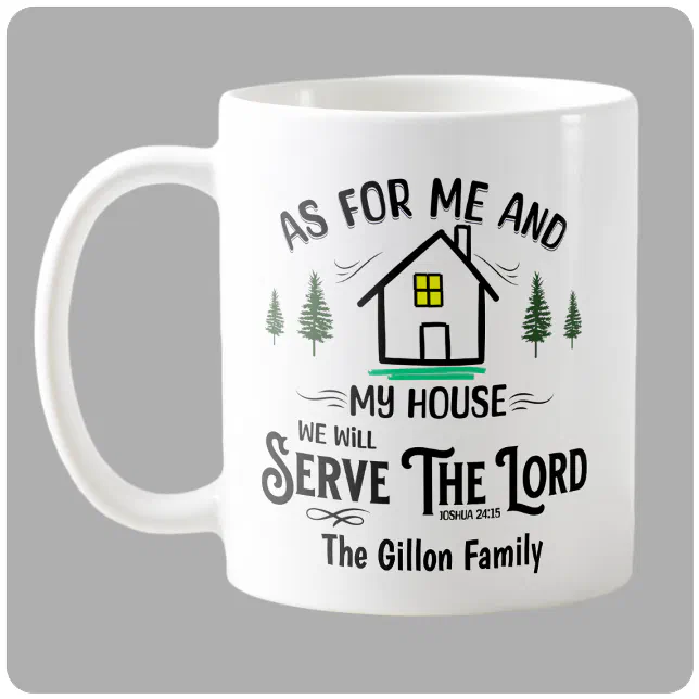 PERSONALIZED FAMILY NAME MUG | Zazzle