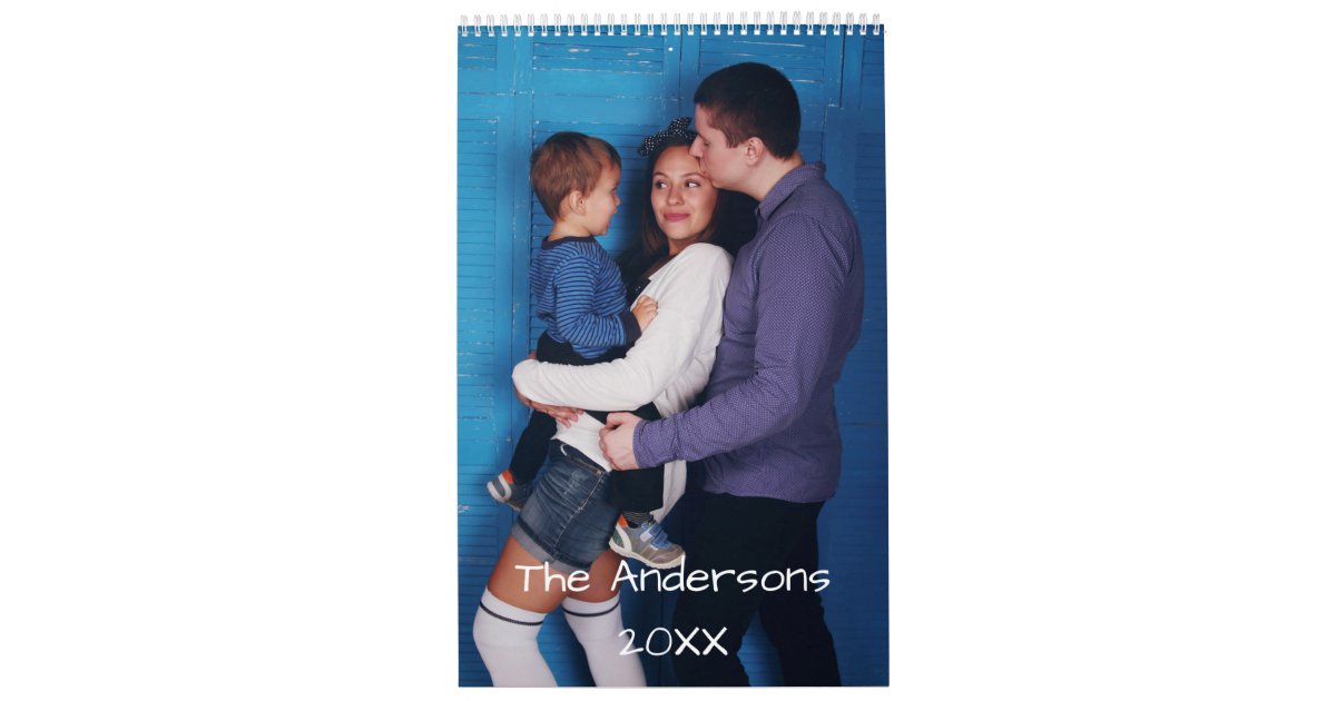 Personalized Family Photo Calendar | Zazzle