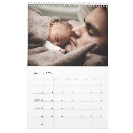 Personalized Family Photo Calendar | Zazzle