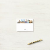 Personalized Family Photo Collage Name Post-it Notes | Zazzle