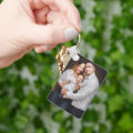 Personalized Family Photo Custom Keychain | Zazzle
