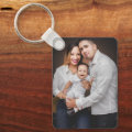 Personalized Family Photo Custom Keychain | Zazzle