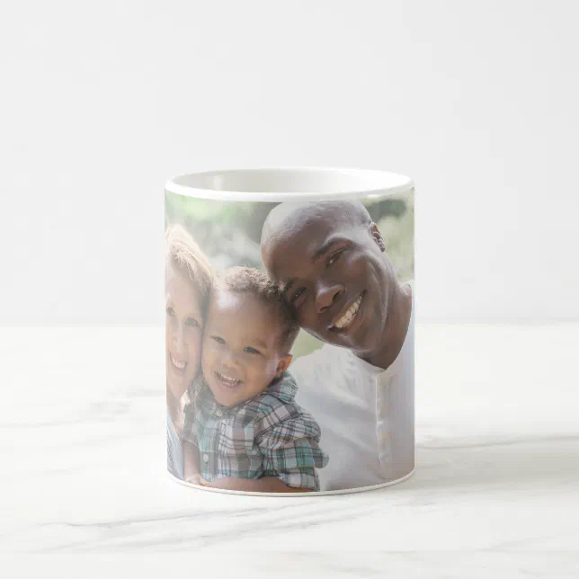 Personalized Family Photo Design Own Upload Pictur Coffee Mug | Zazzle