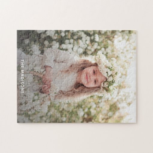 Personalized Family Photo Jigsaw Puzzle | Zazzle