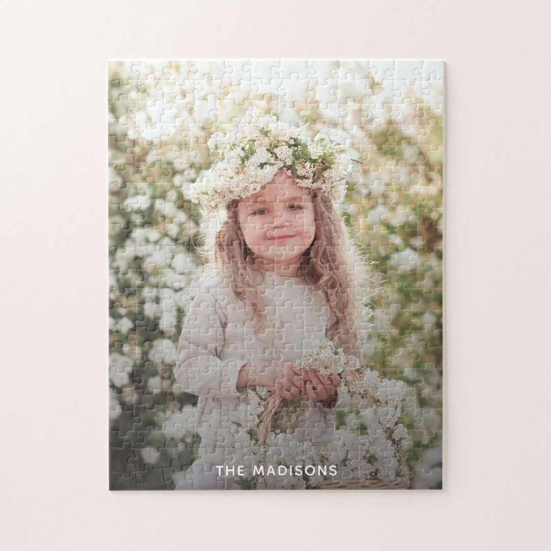Personalized Family Photo Jigsaw Puzzle | Zazzle