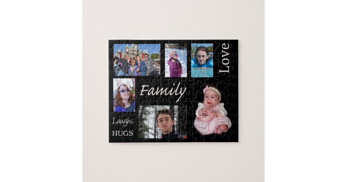 Personalized Family Photo Puzzle | Zazzle