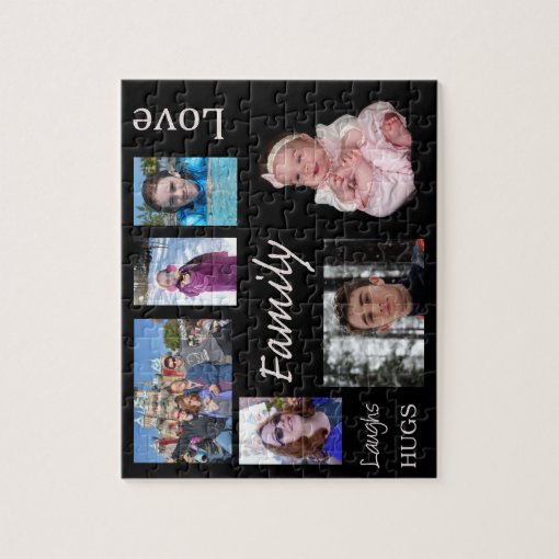 Personalized Family Photo Puzzle | Zazzle