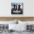 Personalized Family Photo with Family Name Canvas Print | Zazzle